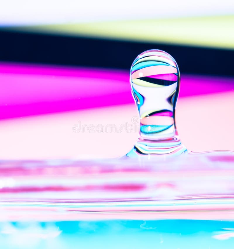Water Droplet - Water Resources are Running Out Stock Photo - Image of ...