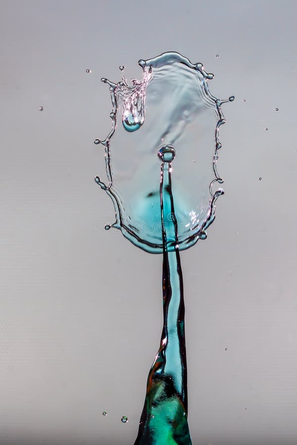 Splash stock photo. Image of blue, organism, pearl, reflect - 29850960