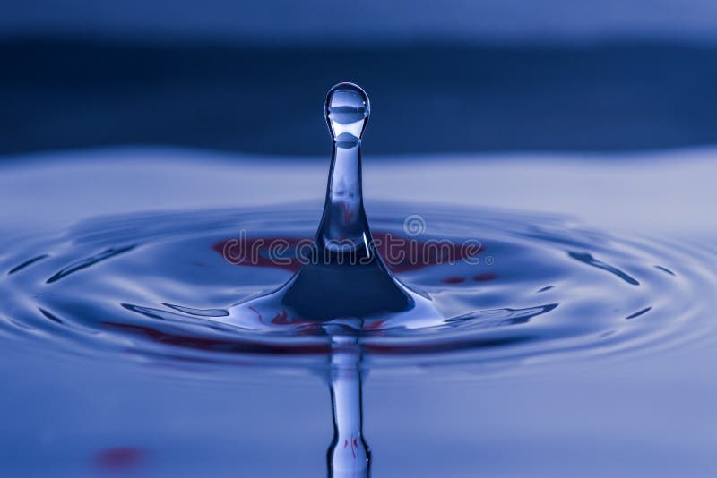 Water droplet stock image. Image of ripple, droplet, sphere - 40550449