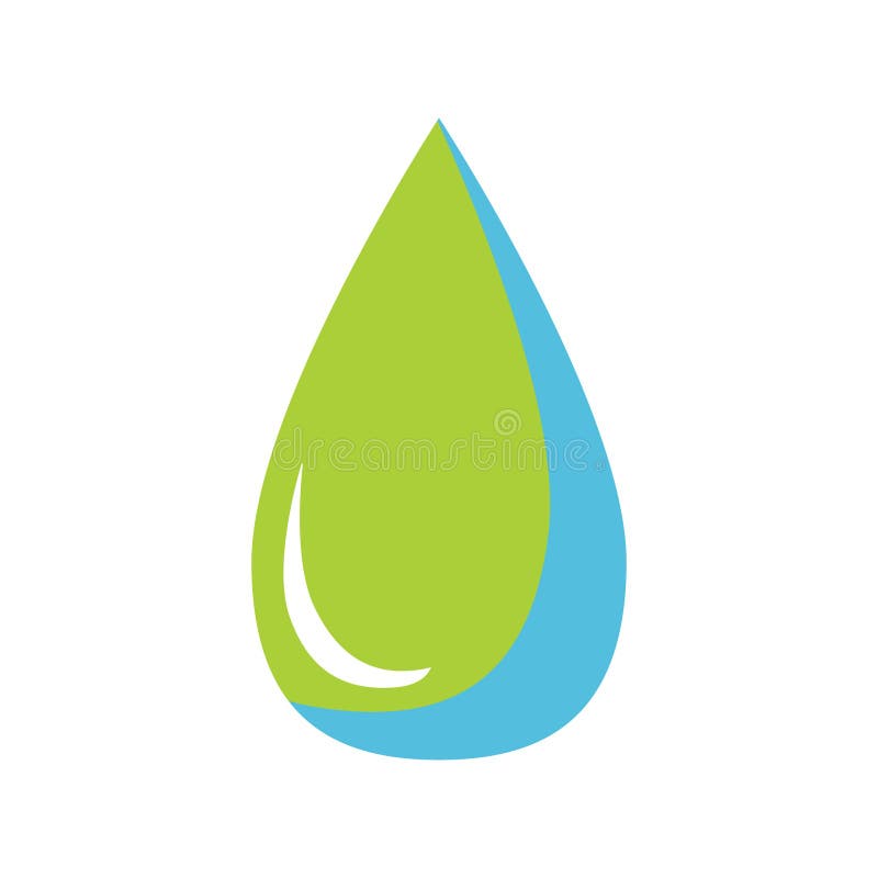 Water Droplet. Vector Illustration Decorative Design Stock Vector ...