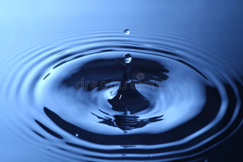 Simple water drop stock image. Image of simple, clean - 16360261