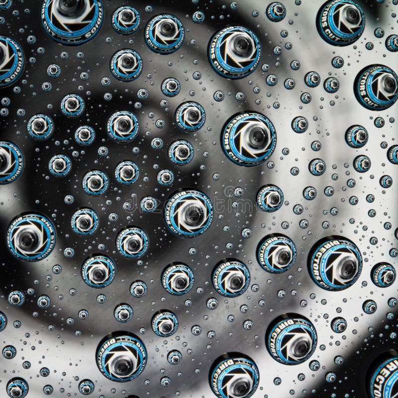 Water Droplets stock photo. Image of moisture, refraction - 95368