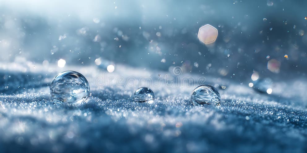 Water Droplets Blue Texture Background for Design Projects Stock ...