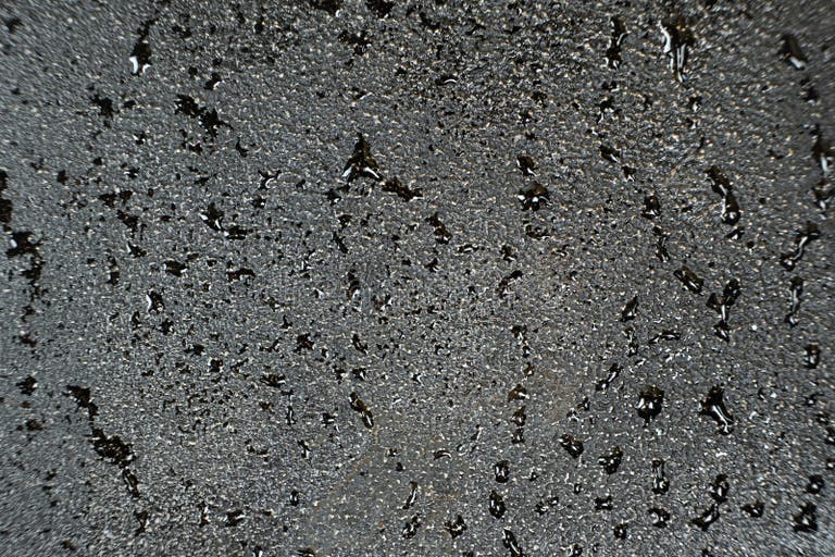 Water Droplets on a Cast Iron Macro Surface. Cast Iron Cookware Care ...
