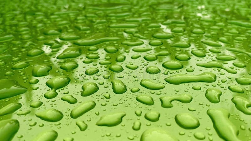 Water Droplets Form Sparkling Water Bubbles Stock Footage - Video of ...