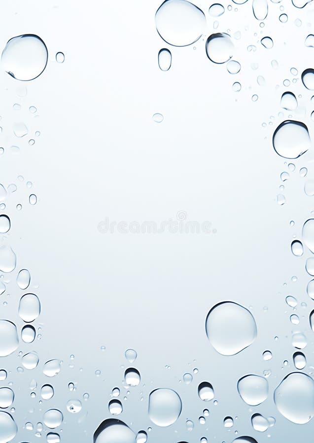 Water Droplets Border Stock Illustrations – 689 Water Droplets Border ...