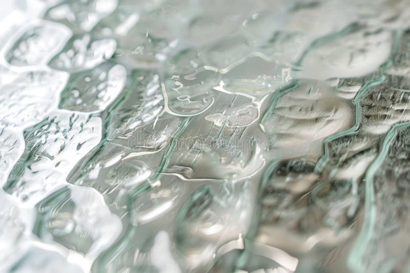 Water Droplets on Glass Table Surface. Reflective Texture Concept Stock ...