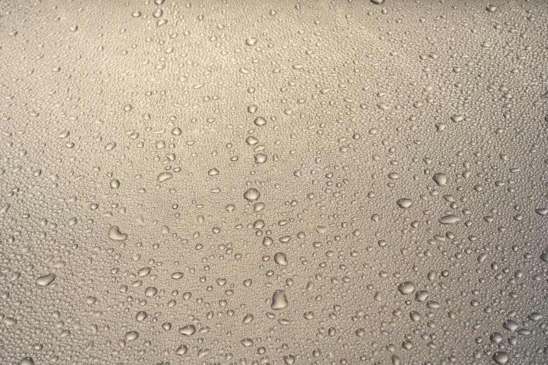 Water Droplets on Gray Background Stock Image - Image of nature, relax ...