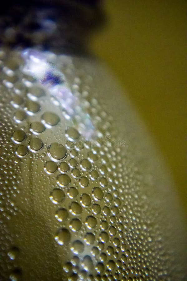 Water Droplets Inside an Empty Water Bottle Stock Image - Image of ...