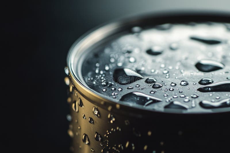 Water Droplets on Metal stock image. Image of demonstration - 363786085