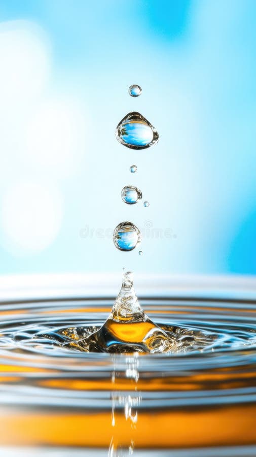 Water Droplets in Motion: Captivating Crystal Clear Splash Photography ...