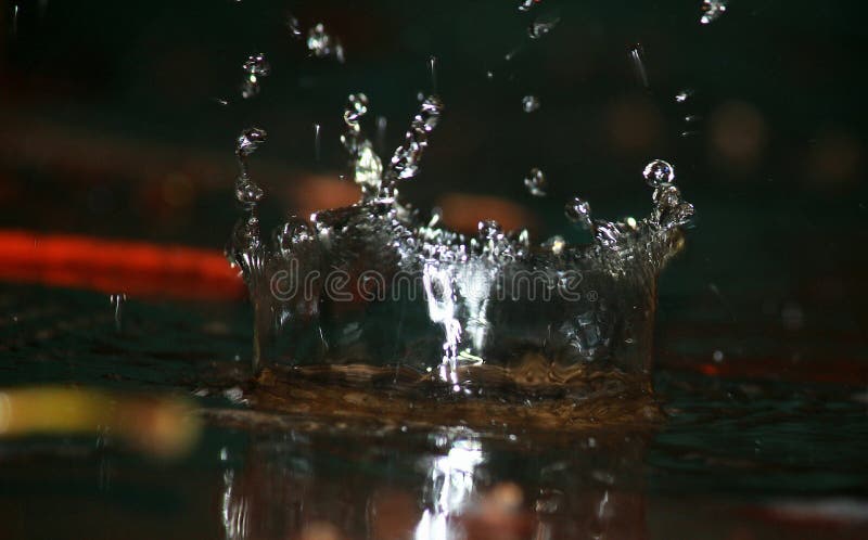 Water Droplets Splash stock photo. Image of clear, fresh - 166266356