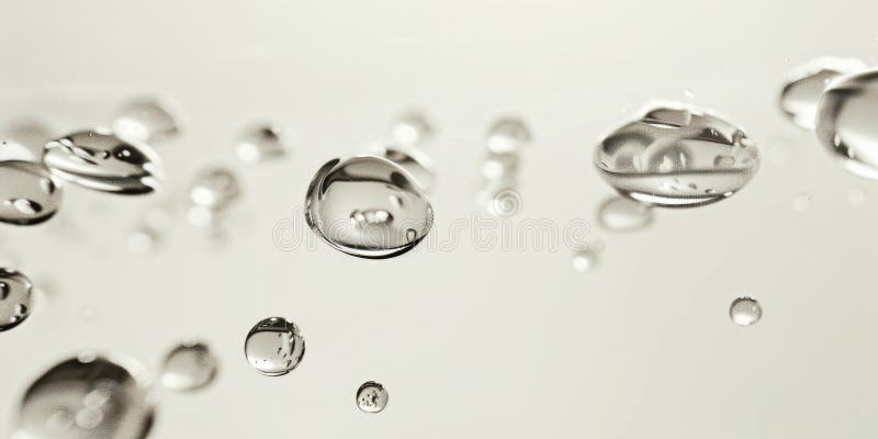 Water Droplets Suspended in the Air, Suitable for Various Design ...