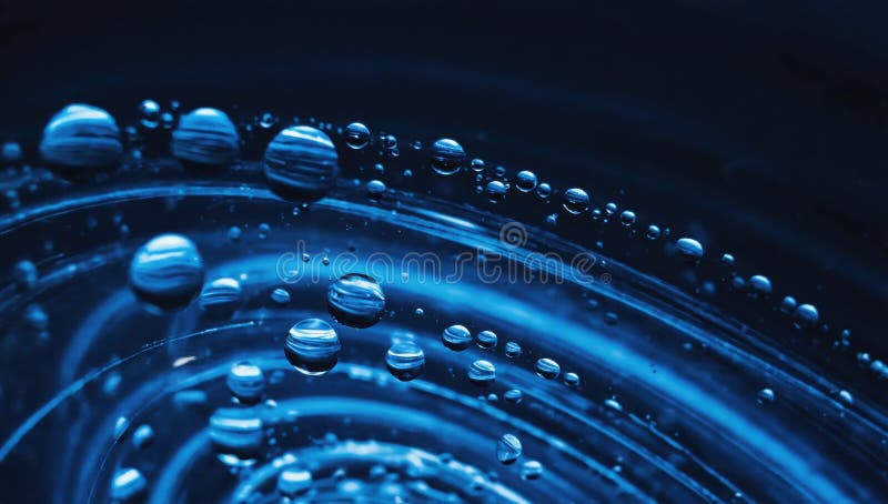 Glowing Spiral Water Droplets Motion Stock Photos - Free & Royalty-Free ...