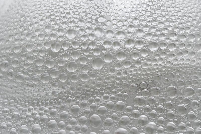 Water Droplets on White Background. Stock Image - Image of autumn ...