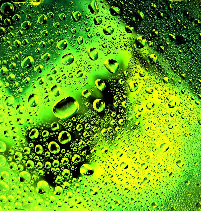 Colored water drops stock photo. Image of beauty, closeup - 6077612