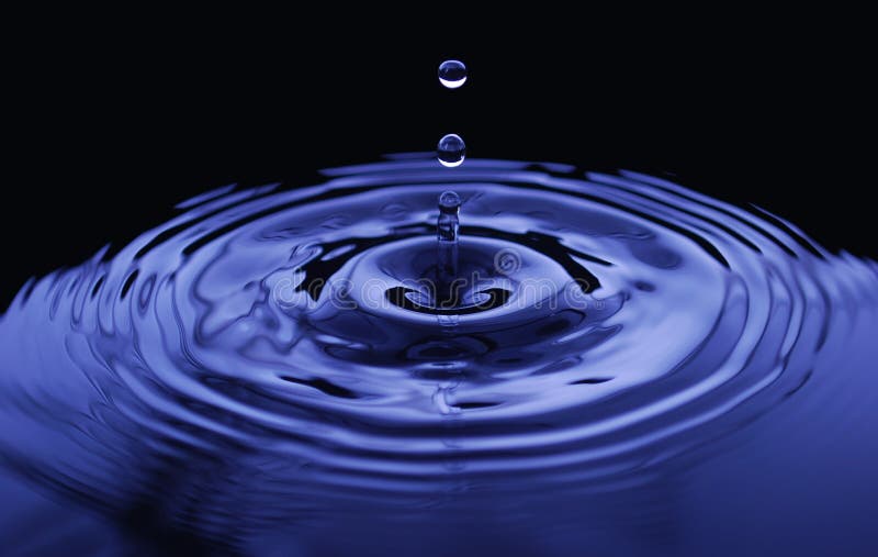 Sharp water drop 1 stock image. Image of gray, water, dripping - 2075