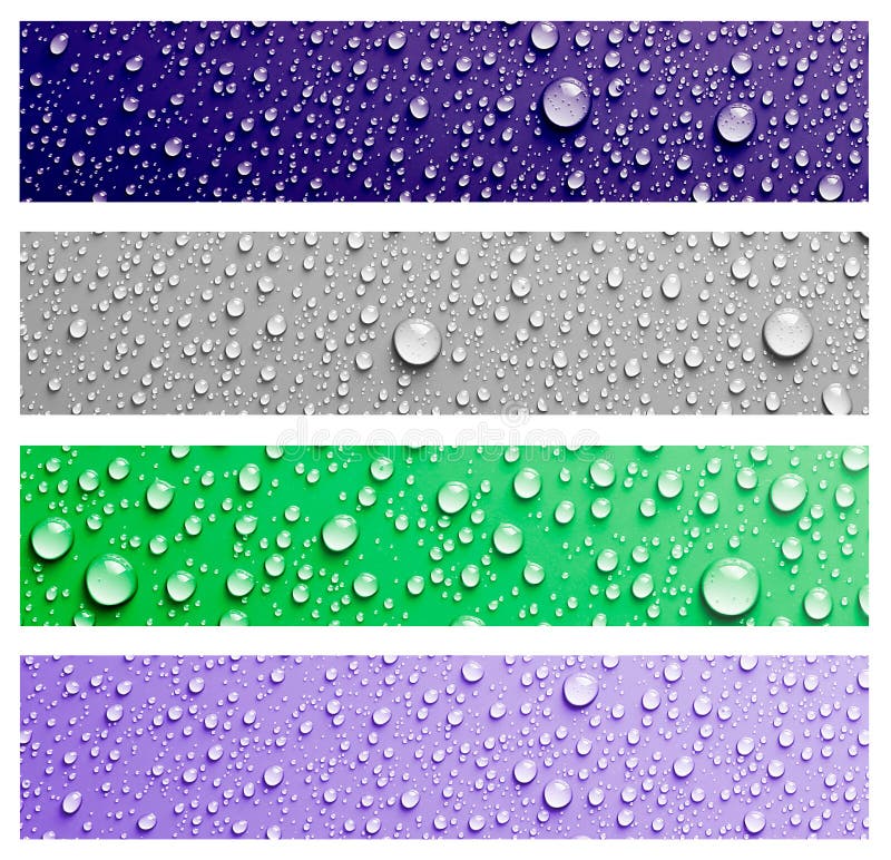 Water drops border stock vector. Illustration of cool - 17319877