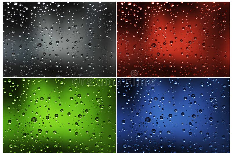 Water drops stock image. Image of color, liquid, light - 25758651