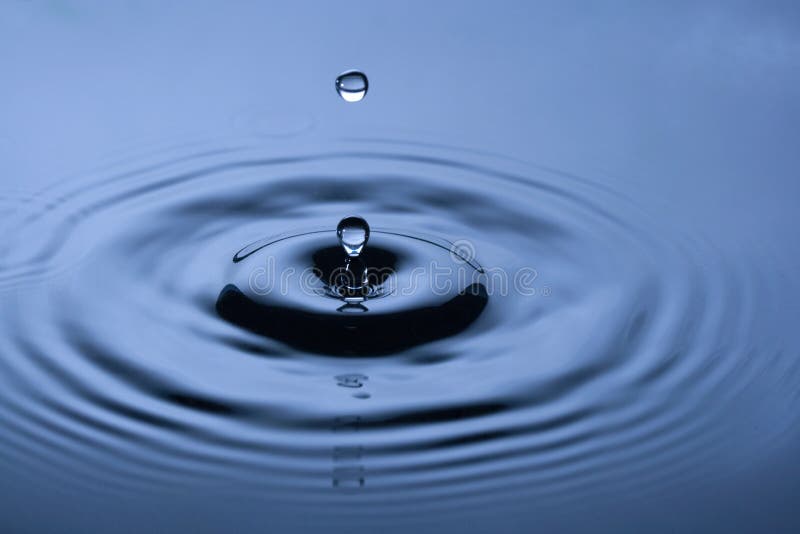 Water Drop Ripple stock photo. Image of moment, time - 17764054