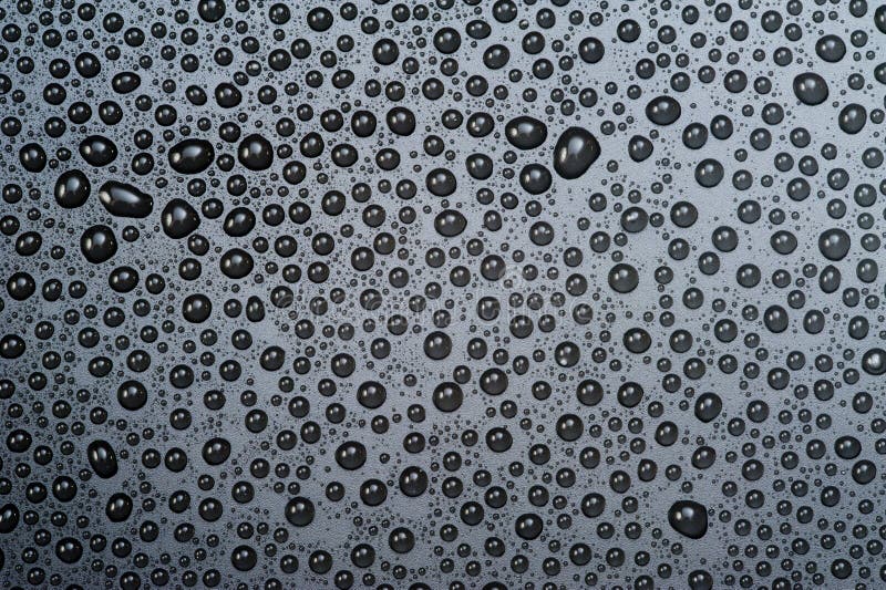 Water drops stock photo. Image of metallic, drop, macro - 27073576