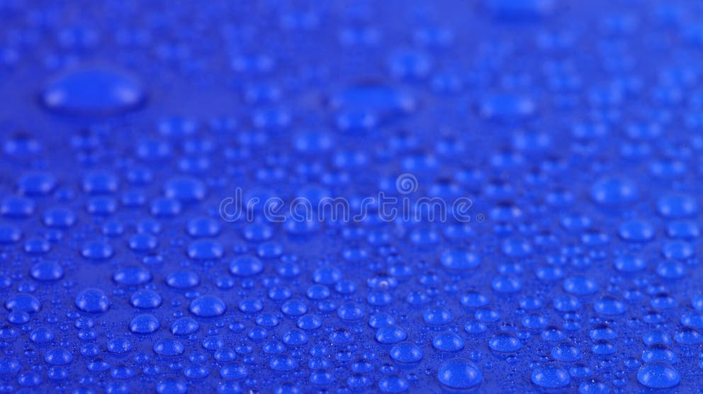 Water drops stock photo. Image of shaded, colorful, rain - 8735174