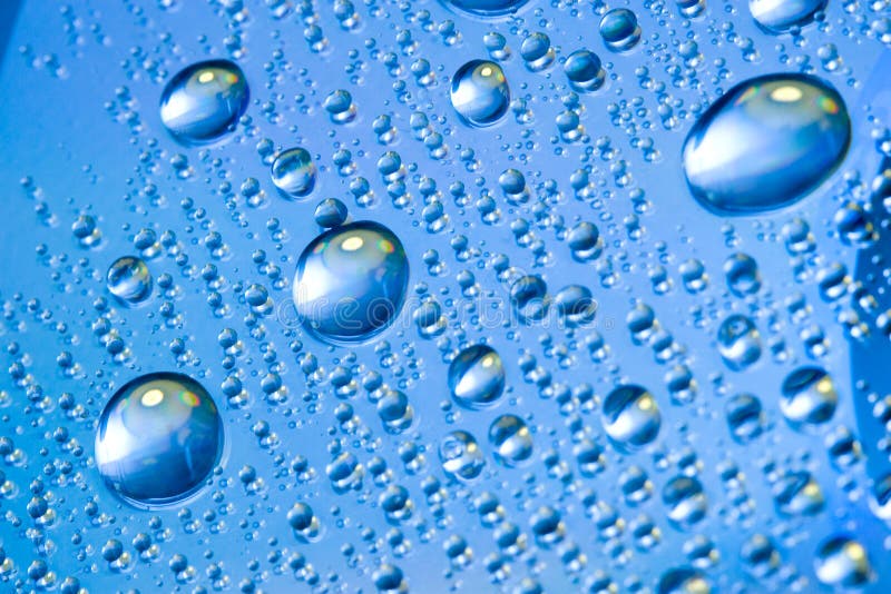 Water drops stock image. Image of quench, aqua, drop, macro - 9690019