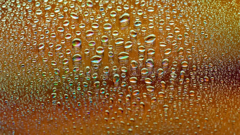 Water Drops. Abstract Gradient Background. Colored Drop Texture ...
