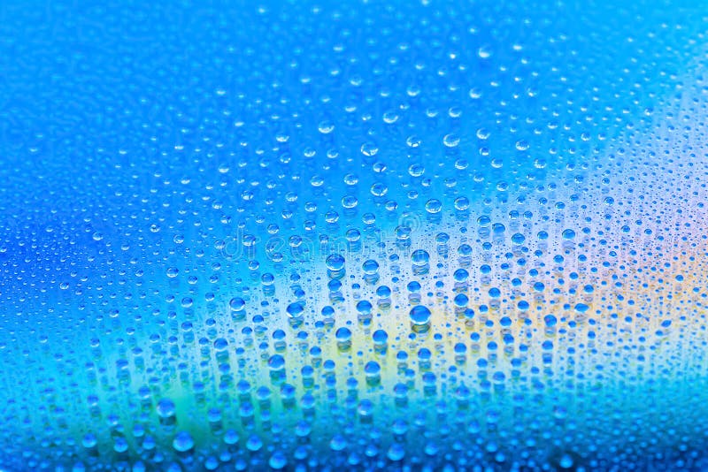 Water Drops. Abstract Gradient Background. Drop Texture. Blue Gradient ...