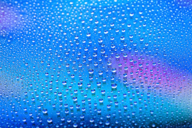Water Drops. Abstract Gradient Background. Drop Texture. Blue Gradient ...