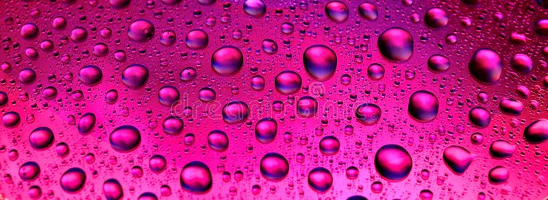 Pink water drop stock image. Image of bubbles, health - 7163155