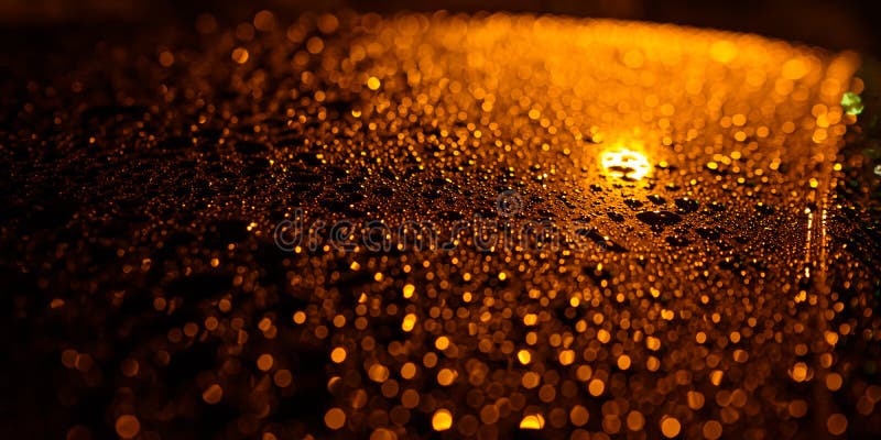 Water Drops Back Light Bokeh Stock Image - Image of waterdrop ...