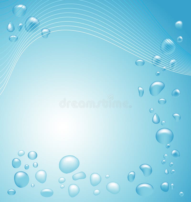A4 - Water Layout stock illustration. Illustration of blue - 8412694
