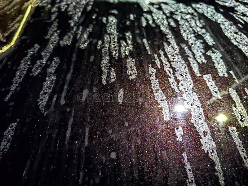 Water Drops on Black. Abstract Black Background, Texture, Pattern ...