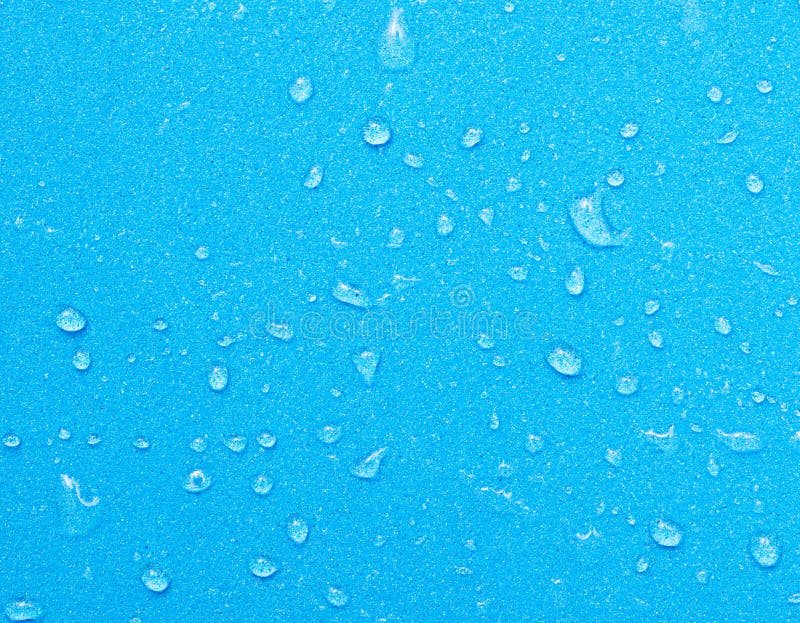 Water drops on blue stock image. Image of pattern, pink - 172571483