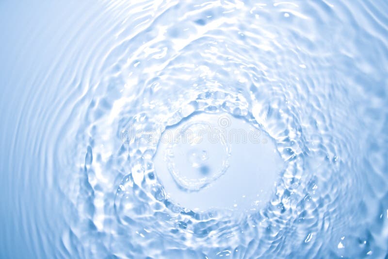 Water Drops on Blue Background Stock Photo - Image of magician, luck ...