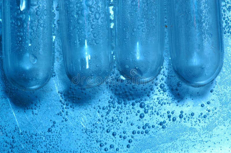 Water Drops and Chemistry Glass Stock Image - Image of shadow, chemical ...