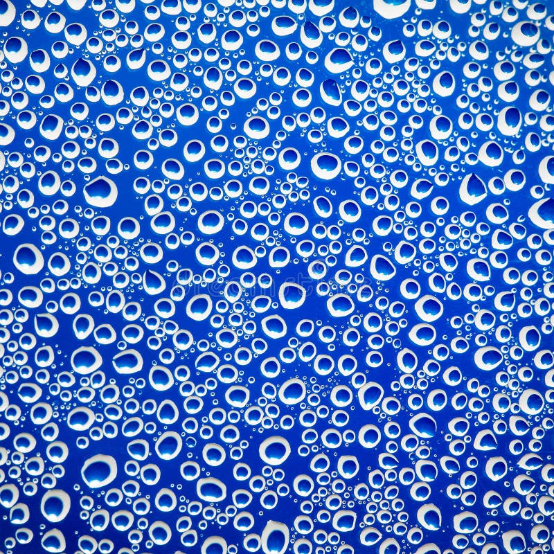 Water drops stock image. Image of rain, sparse, smooth - 49734585