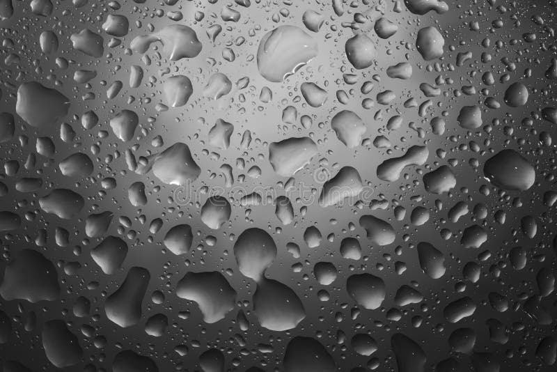 Water Drops on Dark Wall and Light, Water Drop for Background an Stock ...