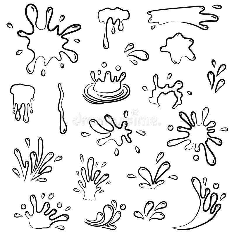 Droplet Drawings Stock Illustrations – 81 Droplet Drawings Stock ...