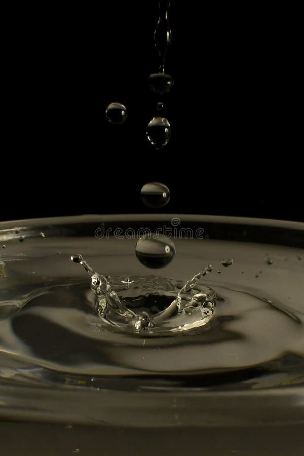 Water Falling Dripplets 078 Stock Image - Image of light, waters: 282914427