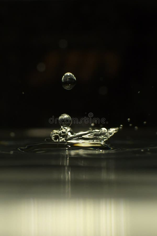 Water Falling Dripplets 008 Stock Photo - Image of circle, screenshot ...