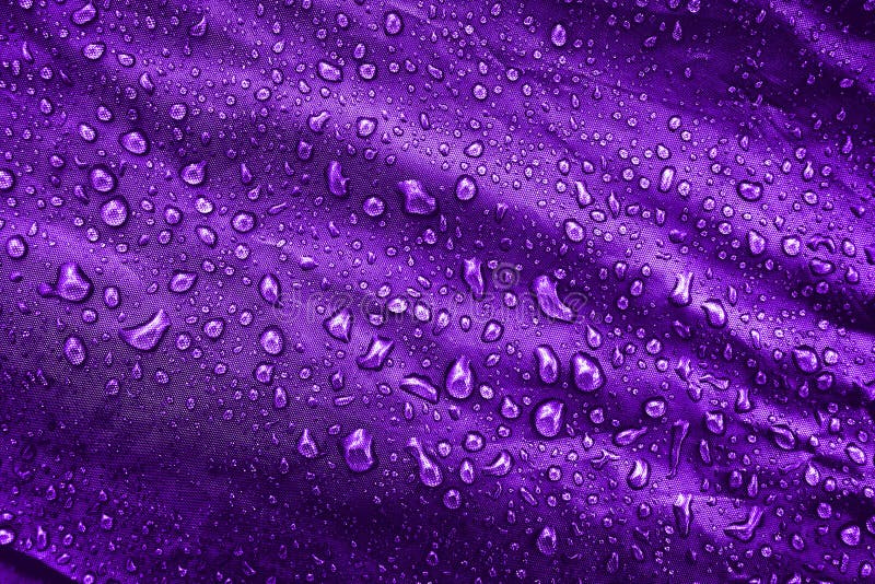 Water drops on the fabric. stock image. Image of moisture - 206227871