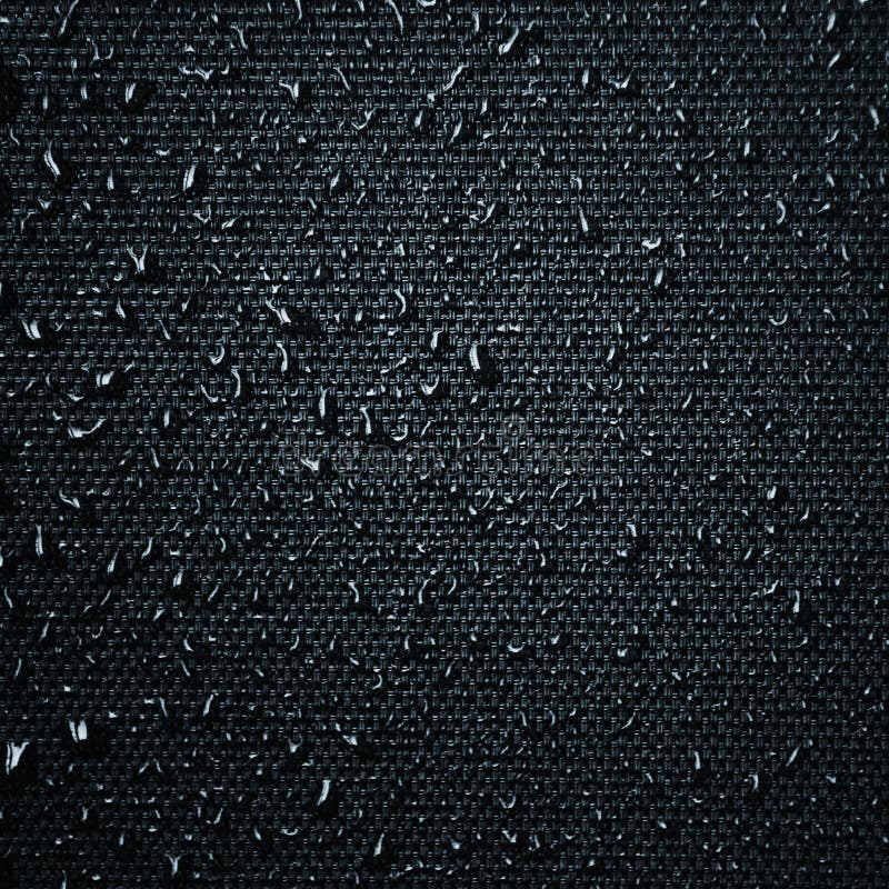 Water Drops on Fabric Texture Stock Photo - Image of liquid ...