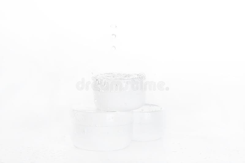 Water Drops Falling on Heap of Boxes Stock Image - Image of simplicity ...