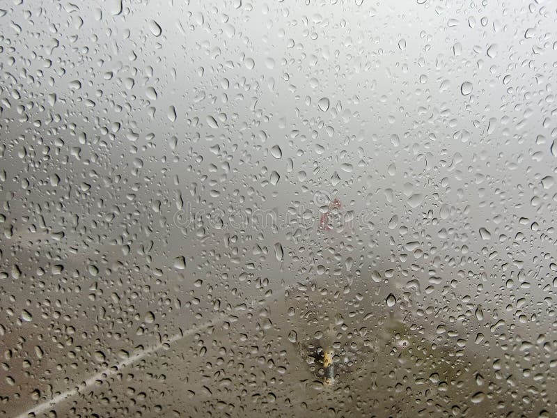 Water Drops on the Glass,Concept of Driving in Rain, Bad Driving ...