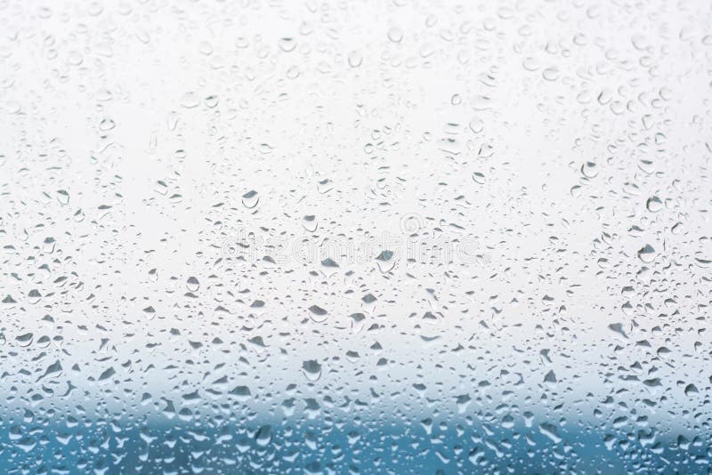 Water Drops on a Glass Window High Resolution Stock Photo - Image of ...