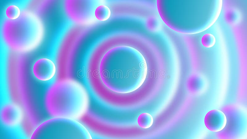 Water Drops on Gradient Background Bubble Color Concept Graphic for ...