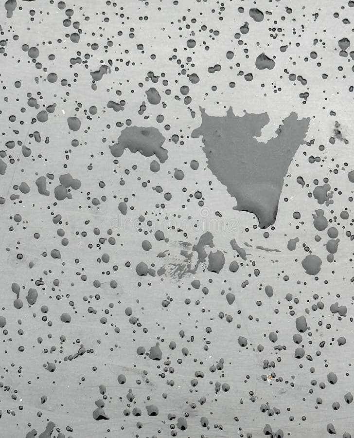 Water Drops on a Gray Background. Texture Stock Photo - Image of design ...