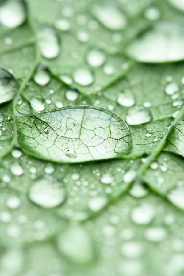 Waterproof leaf stock photo. Image of plant, proof, flower - 4298010